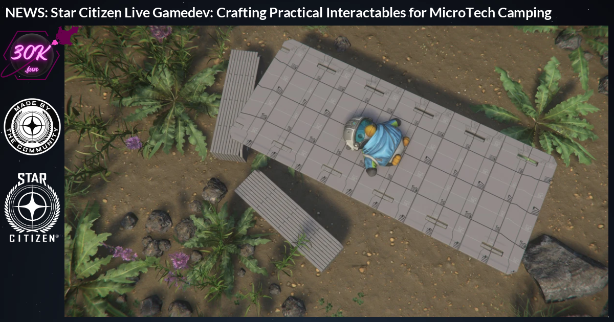 Star Citizen Live Gamedev: Crafting Practical Interactables for MicroT...