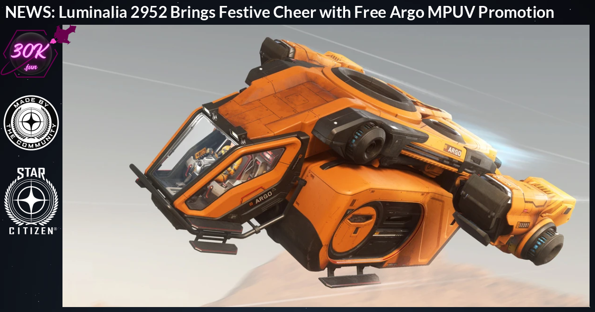 Luminalia 2952 Brings Festive Cheer with Free Argo MPUV Promotion